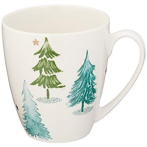 Lenox 880069 Balsam Lane 4-Piece Mug Set
