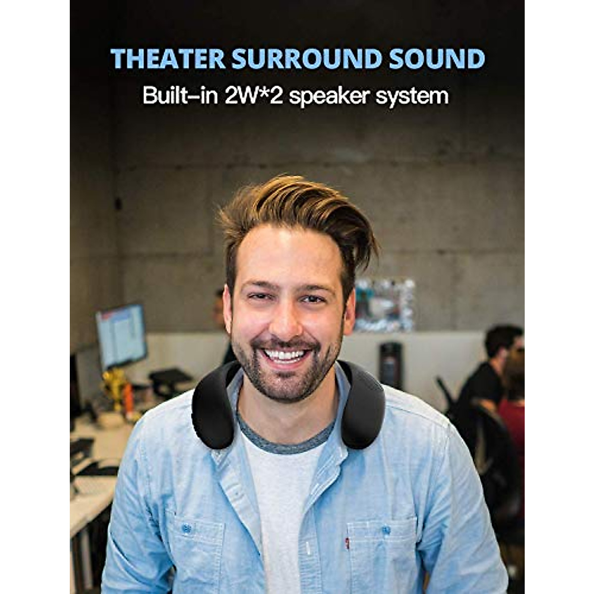 Bluedio H2 Bluetooth Headphones On Ear & Bluedio HS Wearable Speaker