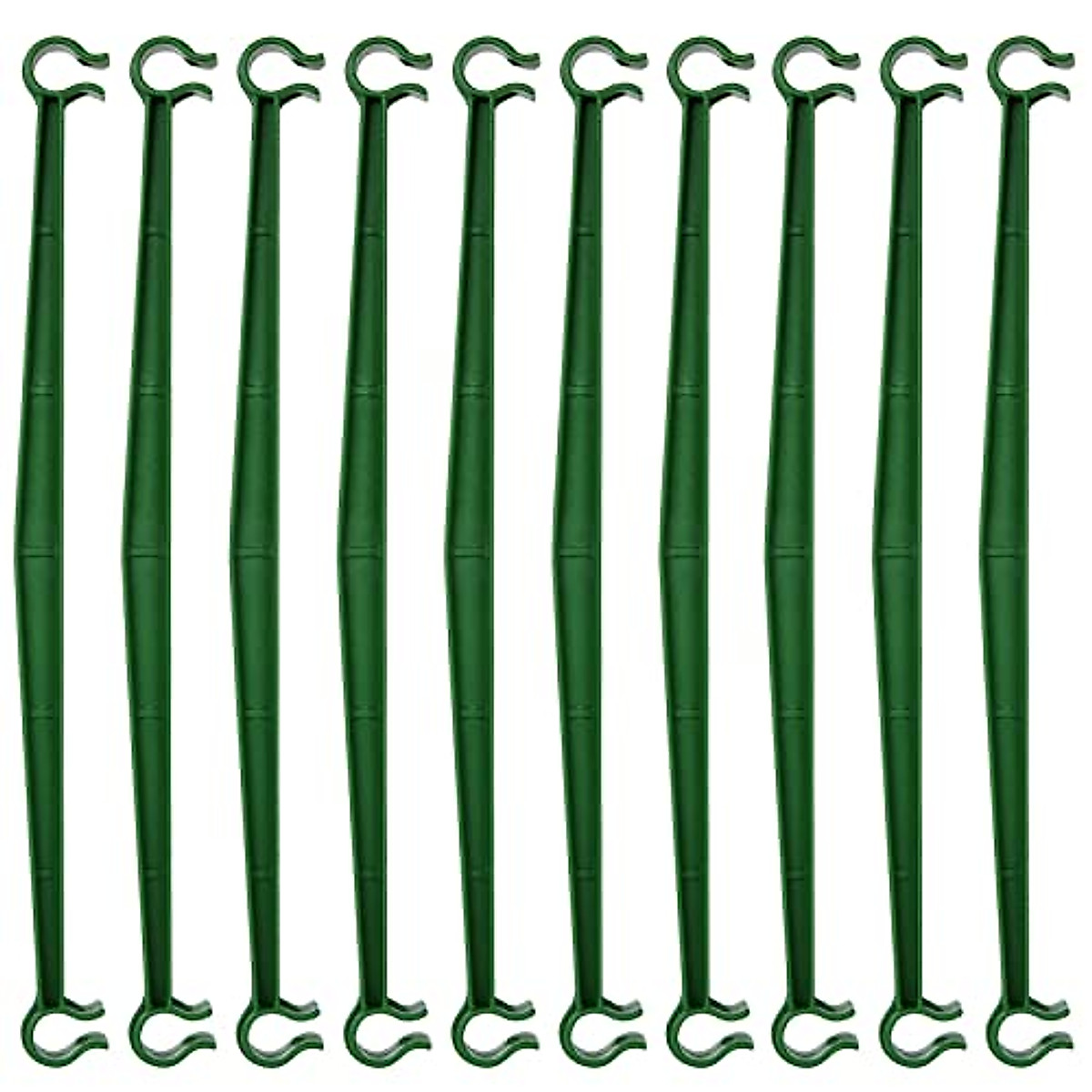 100 Pieces Stake Arms for Tomato Cage Expandable Trellis Connectors Plant Support Garden Stakes 12.6” Garden Plants Stake Arms Fit for 16mm Stakes