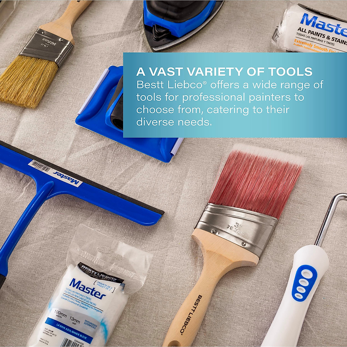 Master Accessories Master 3PC Foam Brush Set