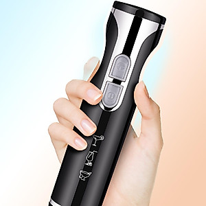 Milk Frother Handheld, Electric Whisk Frother, Food Blender Immersion Hand Mixer, Powerful Mixer Grinder, Stick Mixer Hand Held Blender With Easy Control Grip, Portable Food Processor