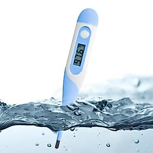 Contec Animal Electronic Ehermometer, Digital Thermometer Waterproof Pet Thermometer,Suitable for Dogs/Cats/Sheep/Veterinarian