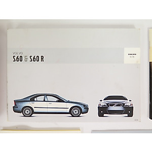 VOLVO 2004 S60 & S60R ORIGINAL OWNERS MANUAL KIT