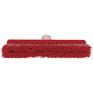 Vikan, Red Broom,Lobby,Soft/Stiff,10.25",PP/PET, 3104