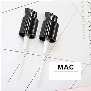 Sohynca 2pcs Replacement Pump for Bottle Compatible with Both Mac and Double Wear(Black)