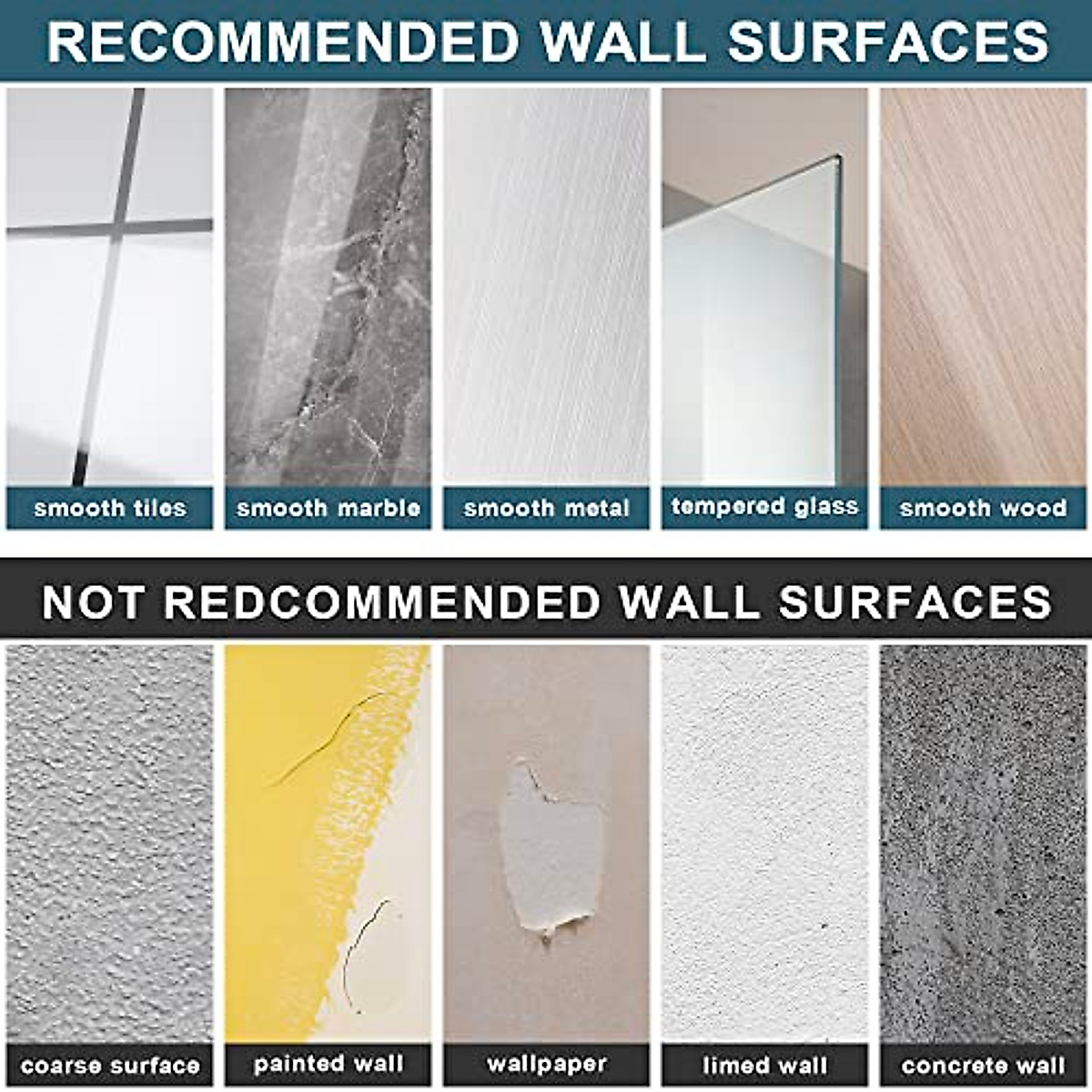 ENIBOE 2 Pack Shower Caddy Adhesive Replacement Stickers Nail Free Strong Sticker Hook Strip No-trace Transparent Adhesive Pad for Soap Holder, Bath Toilet Kitchen Organizer Shelf Accessories