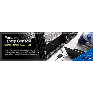 IOGEAR Portable Laptop Console Crash Cart Adapter - VGA - TAA Compliant - GUC211V