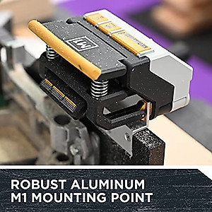 REEKON M1 Caliber Adapter Fence – Allows M1 Caliber Mounting on Wide Variety of Miter Saws and Chop Saws, Aluminium Mounting Point, 4 Fasteners Included for Easy Installation