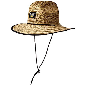 Caterpillar Men's Cat Straw Hat, OS
