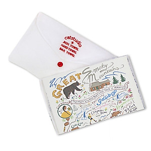 Catstudio Great Smoky Mountains Dish & Hand Towel | Great for Kitchen, Bar, & Bathroom