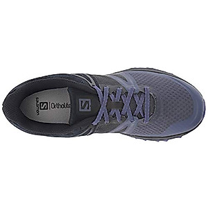 Salomon Women's Trailster Trail Running Shoes, Crown Blue/Navy Blazer/Purple Opulence, 6