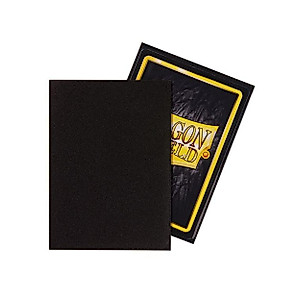 Dragon Shield Matte Black Standard Size 100 ct Card Sleeves Individual Pack