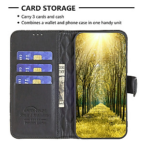 Aroepurt Case for Sony Xperia Z5 Premium Case Compatible with Sony Xperia Z5 Premium Phone Case Flip Stand Cover Women Wallet Black