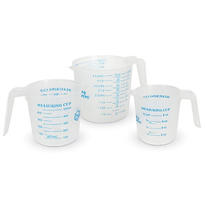 Learning Resources Liquid Measures, Set of 3, Multi-Color