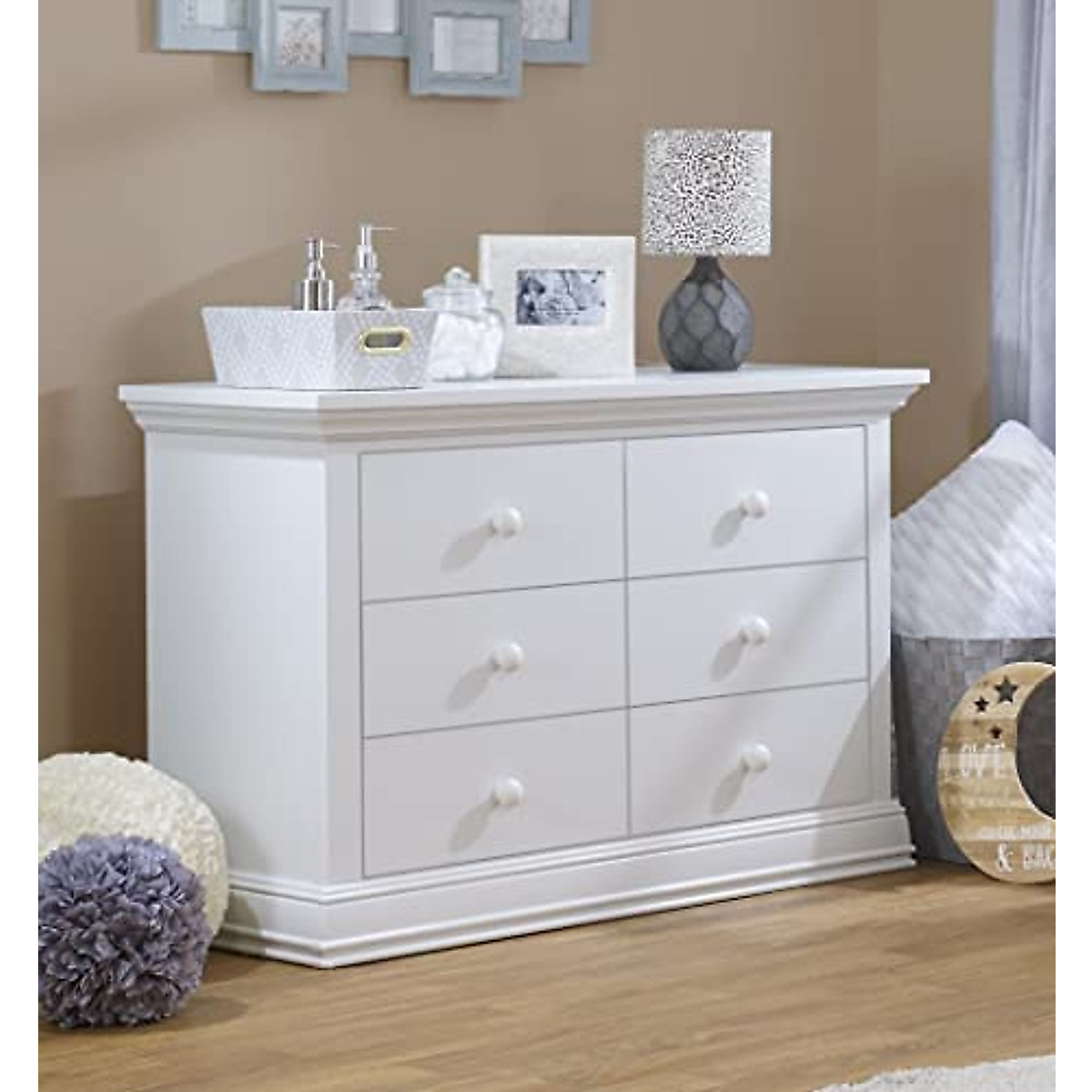 Sorelle Paxton Double Dresser White