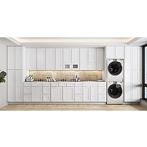 LOVMOR S-VSD42-SW-US-DF, 42" W, Shaker White