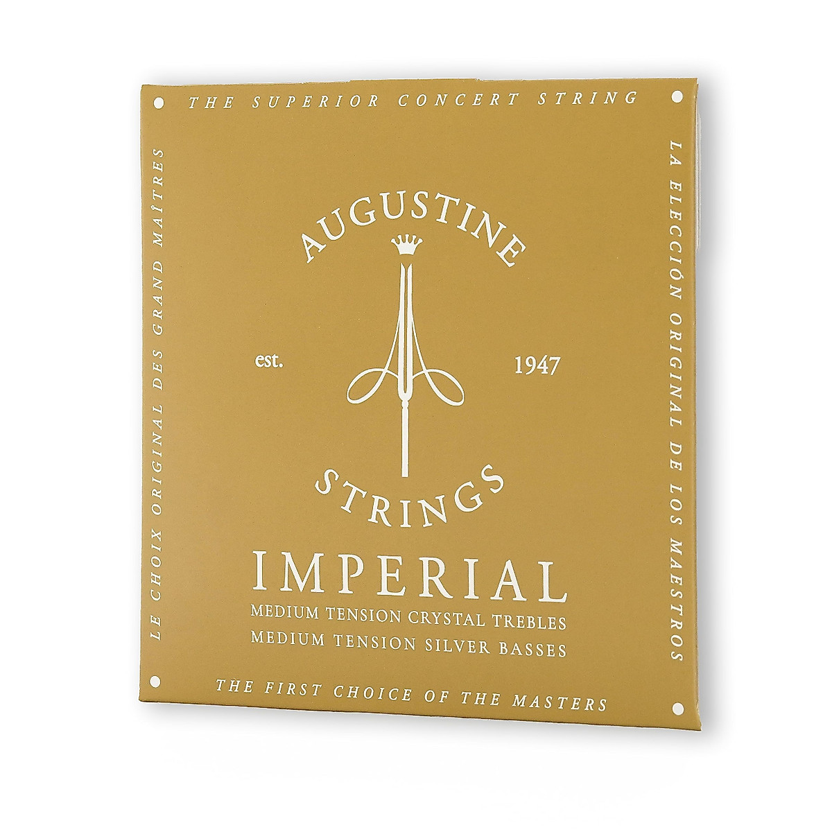 Augustine Imperial Medium Tension Crystal Nylon Guitar Strings - 1 Set