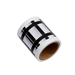 Race Car Track Road Tape Kids Toy Car Party Tape-Sticker Roll for Cars Track and Train Sets, Stick to Floors and Walls, Quick Cleanup (Railway, 2 Rolls)