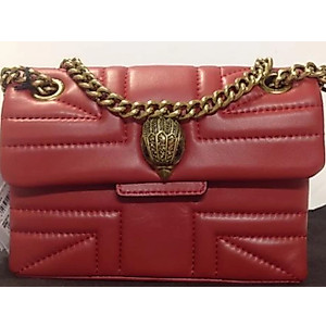 Kurt Geiger London Leather Mini Kensington Union Jack Shoulder Bag (leather)