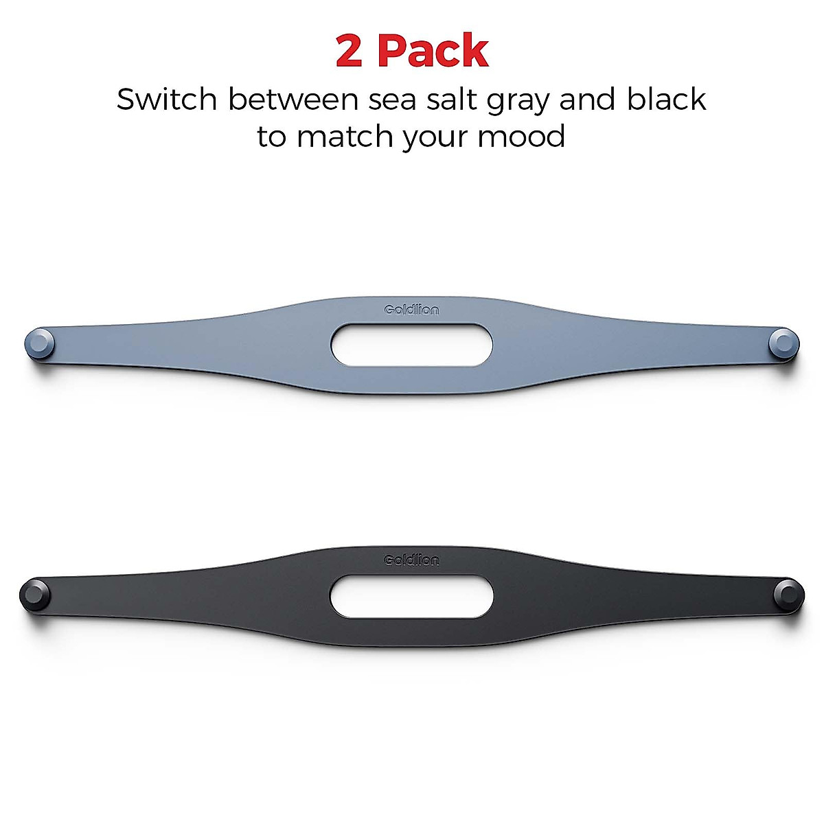 Goldlion Silicone Lid Latch Strap Compatible with Ninja Crockpot Slow Cooker - Secure Lid Lock & Transport Accessories for Ninja Foodi Possiblecooker, 2 Pack