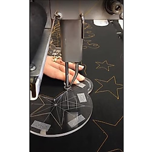 HONEYSEW Super-Star Quilting Template for Domestic Sewing Machine 1/8" Thick