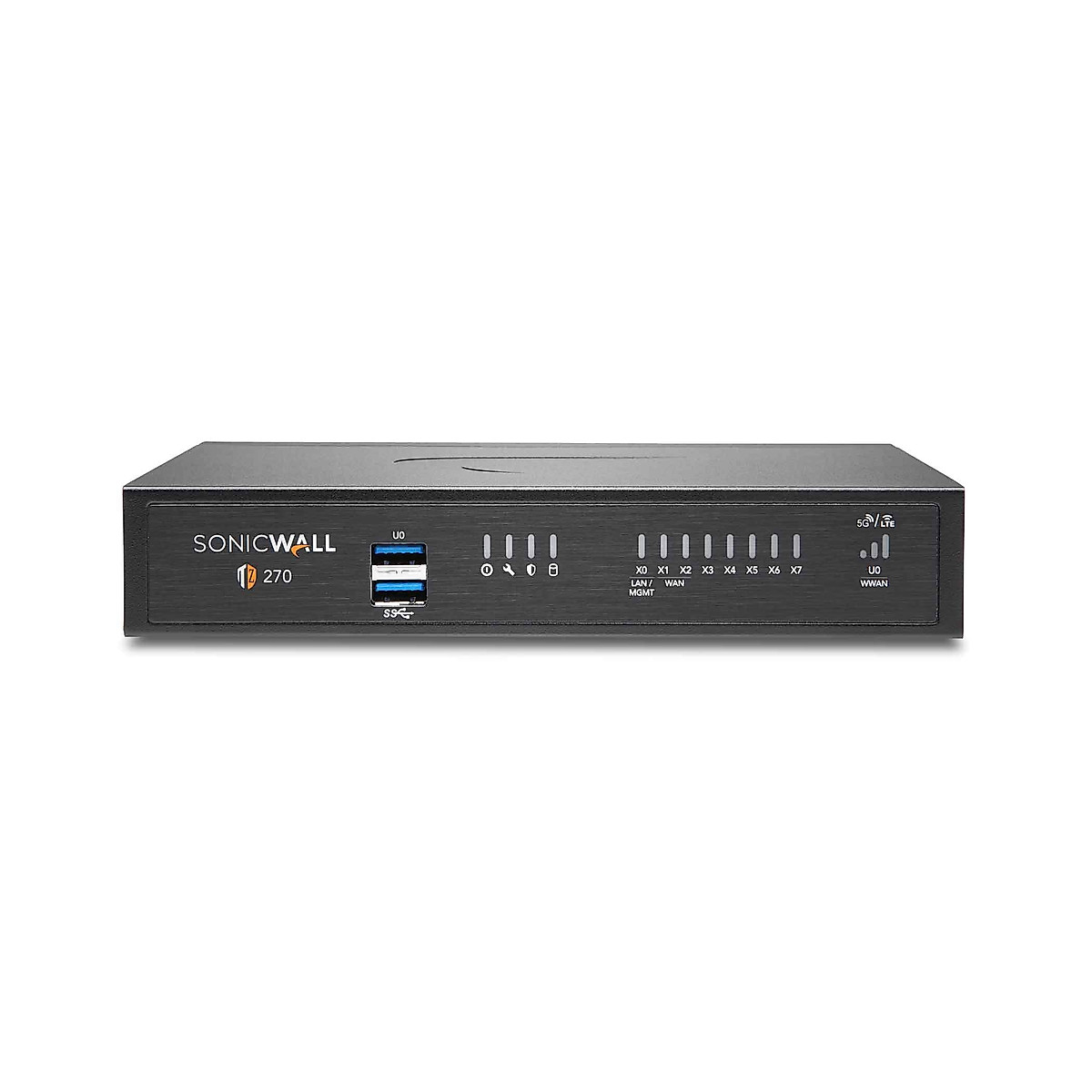 SonicWall TZ270 Network Security Appliance (02-SSC-2821) Bundled with a SonicWall 1 Year 8x5 Support for TZ270 (02-SSC-6733)