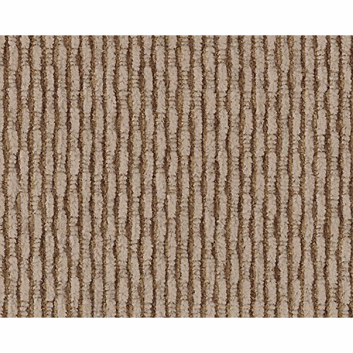 Signature Design by Ashley Lanett Traditional Faux Wood Detail Loveseat with 2 Accent Pillows, Beige