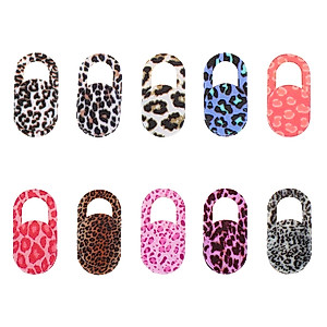 SOLUSTRE 10pcs Camera Cover Adhesive Webcam Slide Cover Tablet Camera Slide Laptop Camera Slide Laptop Webcam Cover Tableta Web Camera Slide Webcam Blocker Abs Slider Protector Computer