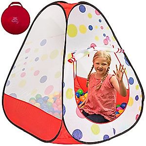 Kids Ball Pit Pop up Play Tent, Playhouse Tent for Boys Girls Babies and ToKids Ball Pit, Playhouse Tent for Boys Girls Babies and Toddlers, Indoor Outdoor Toy Balls Not Includedddlers