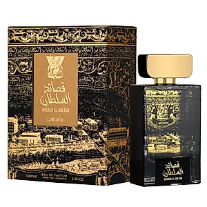 Qasaed Al Sultan EDP - Eau de Parfum Unisex 100ml(3.4 oz) | Bergamot, Berries, Apple, Black Birch, Fresh Wood, Jasmine, Patchouli, Roses, Floral And Woody Shades, Gray Amber, Vanilla, Oak Moss And Rich Musk.| by Lattafa Perfumes