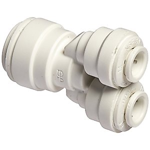 John Guest PP241208W Two-Way Divider, 3/8" OD x 1/4" OD (Pack of 10)