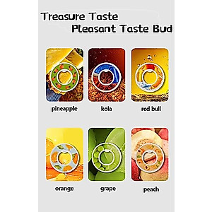 ZHSDHF Fruit Scent Water Cup|Tritan|Sports Water Cup|BPA Free| Water Bottle|Suitable for Outdoor Sports, Gifts From Friends, Birthday Gifts (Pink(with 6 radom pods))