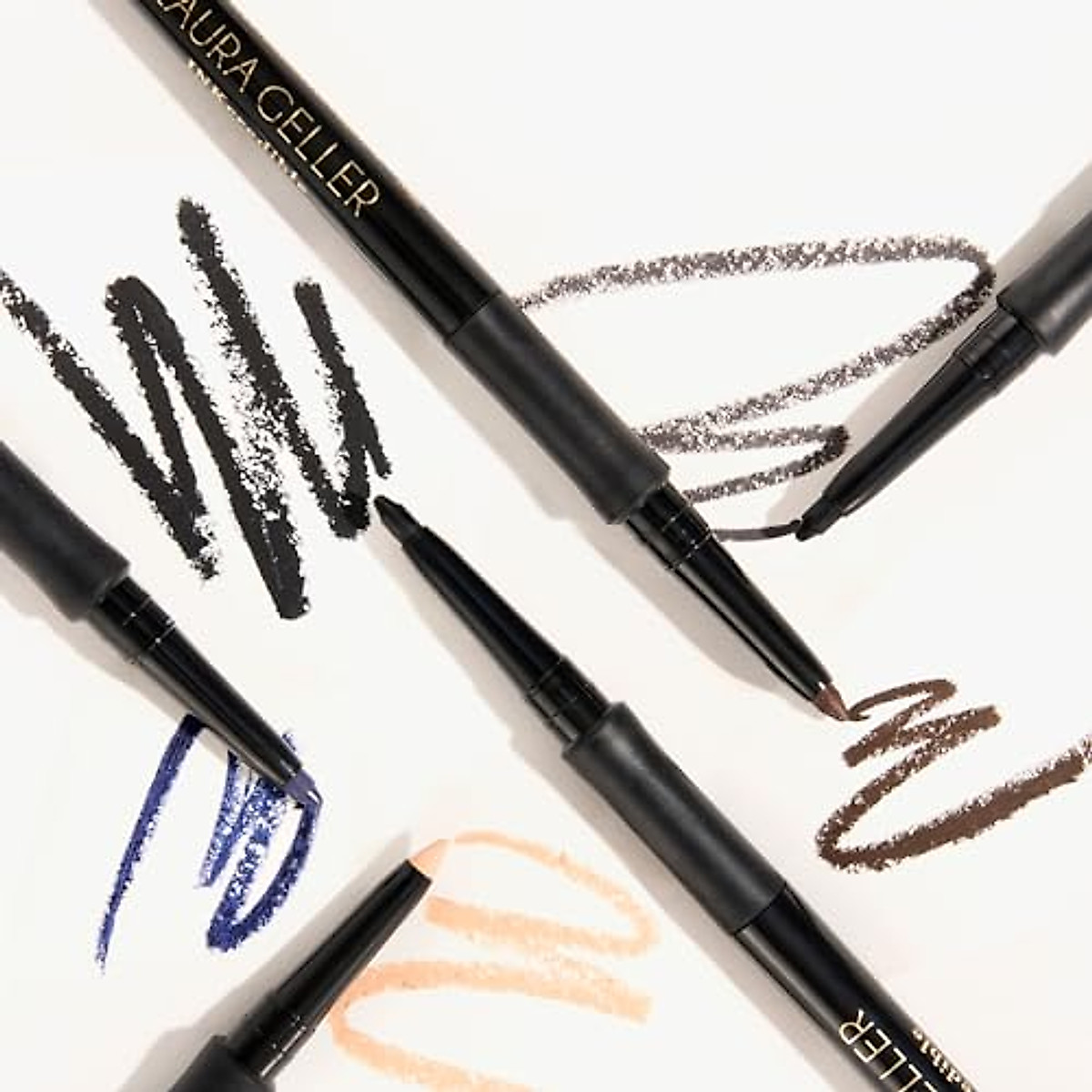 LAURA GELLER NEW YORK INKcredible Gel Eyeliner - Indigo Night - Waterproof Smudge-proof Eyeliner Pencil - Built in Sharpener