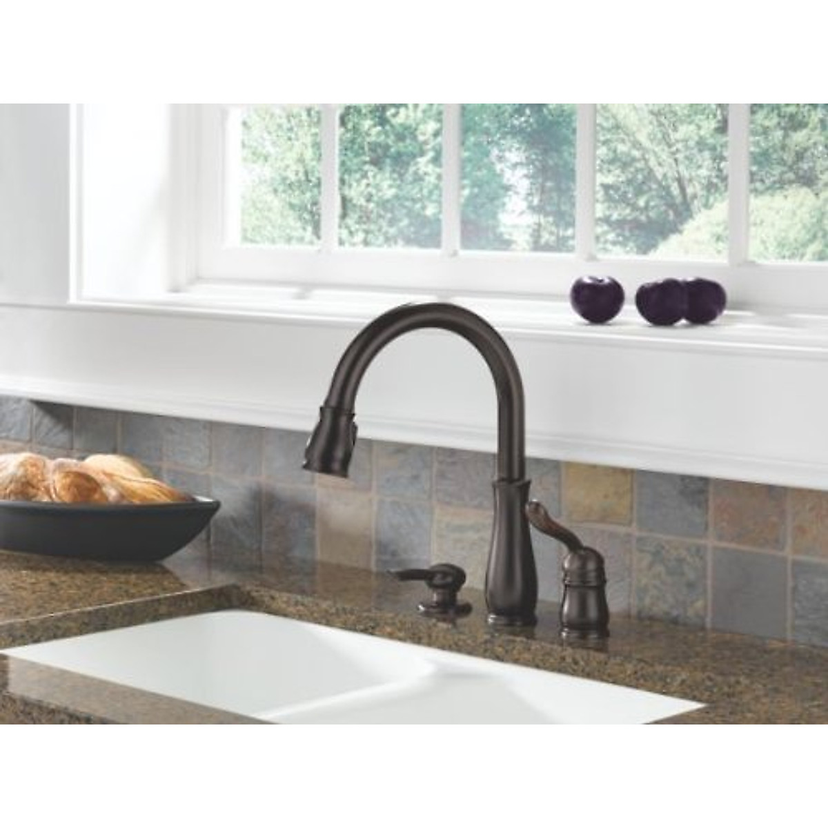 Delta Faucet RP50813RB Soap/Lotion Dispenser, Venetian Bronze
