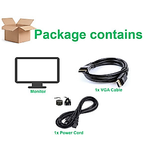Dell P2314HT Monitor Full FHD 1920 x 1080, Display Port, VGA, DVI, 16.7 Million Colors, 8 ms Response time, 178 Degree Viewing Angle, 30-83 kHz Refrest Rate (Renewed)