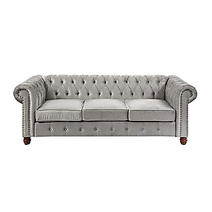 Lexicon Anise Living Room Sofa, Gray