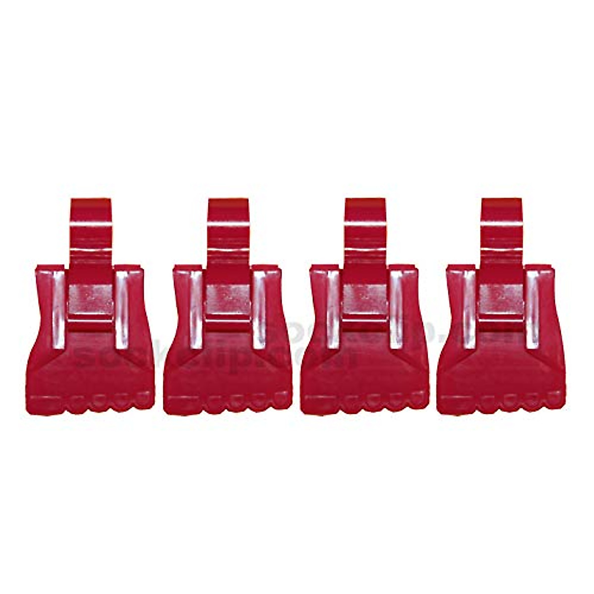 The Amazing Sock Clip Sock Holder, 32 Clips, Pink, Made in U.S.A.