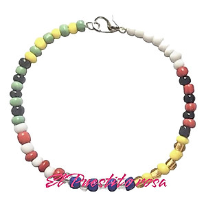 Bracelet I ildé 7 African Powers Orula, Obatala, Eleggua, Oshun, Yemaya,