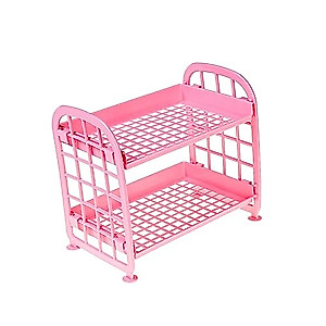 FUNOMOCYA 2pcs Storage Rack Storage Shelf Desktop Organizer Rack Kitchen Draining Shelf Storage Shelves Vegetables Rack Fruit Shelf