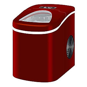 Compact Ice Maker, Red