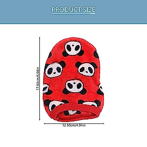 Dog Clothes for Small Dogs, Girl Winter Warm Sweaters Cat Rabbit Bunny Vest Flannel Pet Costume for Chihuahua Dachshunds Cats or Puppy,4 PCS XXS