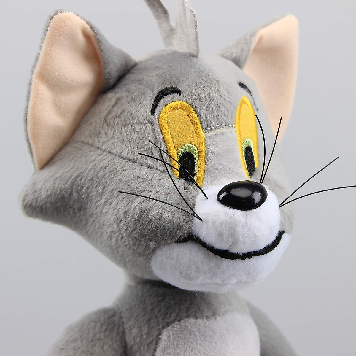 uiuoutoy Cat Jerry & Mouse Tom Plush Toys Set of 2 pcs