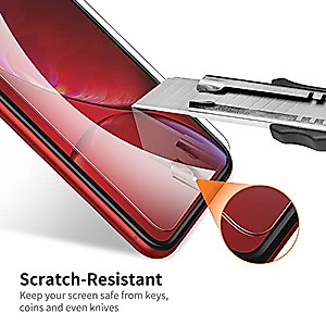 UNBREAKcable 3-Pack Screen Protector for iPhone 11/ iPhone XR 6.1", 9H Premium Tempered Glass Screen Protector for iPhone XR/iPhone 11 [Free Alignment Tool, No Bubble, Anti-Scratch]
