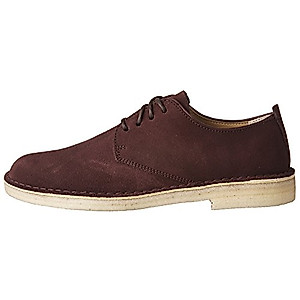 Clarks - Mens Desert London Low Boot, Size: 7.5 D(M) US, Color: Burg Suede