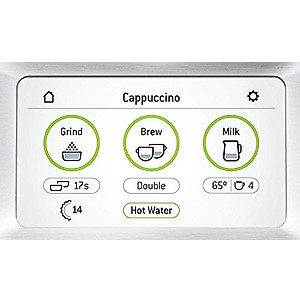 Breville Barista Touch Semi-Automatic Touchscreen Espresso Machine Bundle w/Extra ClaroSwiss Filter Included - BES880