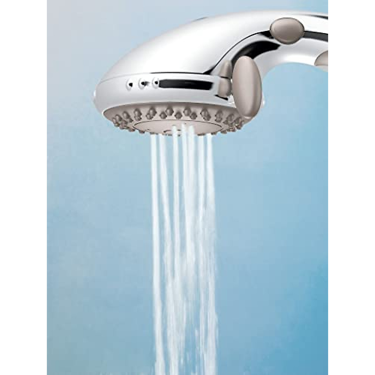 Moen Home Care Chrome Multi-Function Handheld Shower with Pause Control, DN8001CH