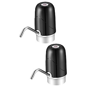 Uonlytech 2pcs Water Pump 3 Gallon Water Jug Water Bottle Pump Water Containers 5 Gallon 5 Gallon Water Bottle Beverage Dispensers Mini Kettle Water Jug Dispenser Automatic Drinks