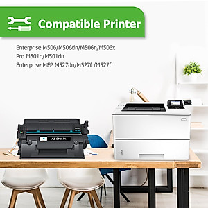 Aztech Compatible Toner Cartridge Replacement for HP 87A CF287A 87X CF287X HP Laserjet Enterprise M506 M506dn M506n M506x HP Laserjet Pro M501 M501dn M527 M527dn Printer (Black, 1-Pack)