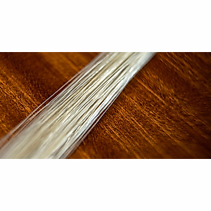 Viotti Carbon Fiber Viola Bow, Hand Crafted by Professional Bow Makers, Strong, Stiff & Well Balanced, Made with Mongolian Horse Hair, for Violist of All Skill Levels (Fleur de lis)