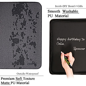 zeerliki 9-Pocket Trading Card Binder, 432 Pockets Game Card Holder Album with Black Sleeves, Side-Loading Pocket Zipper Binder Case for MTG,TCG,Sport Cards,Photocard